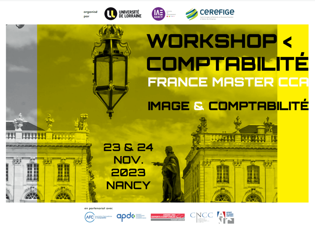 23 et 24 novembre : Workshop France Master CCA 2023 - CEREFIGE